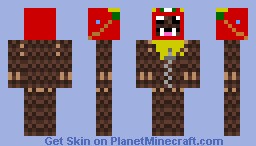 sackboy dragon hat Minecraft Skin