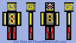 Sacred Box Man Minecraft Skin