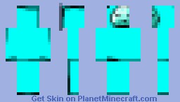 Face Diamond Minecraft Skin