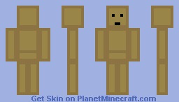 Sad BoxMan Attempt Minecraft Skin
