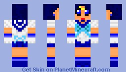 Sailor mercury Minecraft Skin