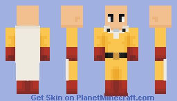 One Punch Man - Saitama Minecraft Skin