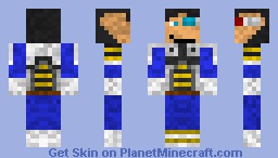 saiyan Minecraft Skin
