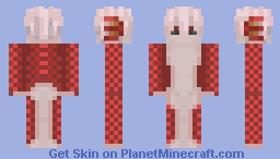 Girl Cod Fish (Human Player Mobs) Minecraft Skin