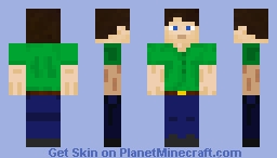 (Programmer Art) Sam from Minetest Game. Minecraft Skin