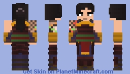 Comissioned Samurai Woman (LOTC) Minecraft Skin