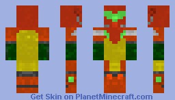 Samus Aran Minecraft Skin