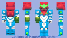 Samus Dread Power Suit Minecraft Skin