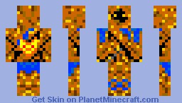 Desert Dweller skin Minecraft Skin