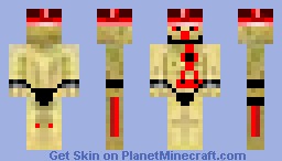 sand king Minecraft Skin