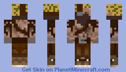 Sand Raider Captain Minecraft Skin