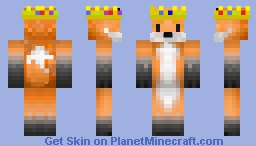 King fox Minecraft Skin
