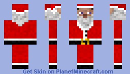 Regular Santa Skin Minecraft Skin