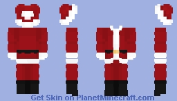 Santa Outfit Minecraft Skin