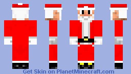 santa clause Minecraft Skin