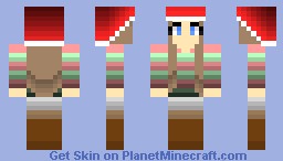 Santa Hat Girl!!! Minecraft Skin