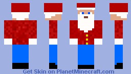 Santa! Minecraft Skin