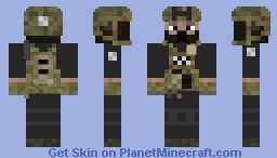 Sas Soldier V2 - Modern Warfare Minecraft Skin