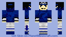 Sasuke Uchiha Textured Minecraft Skin