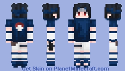 Sasuke Uchiha Minecraft Skin