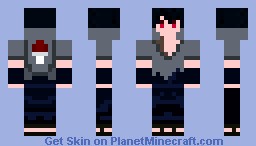 Sasuke Taka Sharingan Minecraft Skin