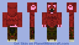 Pink Horned Devil Minecraft Skin