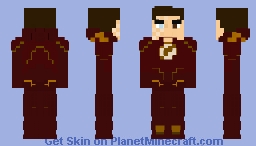 Savitar in the Flash's Suit — Unmasked - CW Minecraft Skin