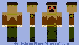 Scarecrow (Comic Version) Minecraft Skin
