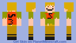the pixely scarecrow Man! from pixel land. Minecraft Skin