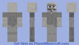 The Gray Monster Minecraft Skin