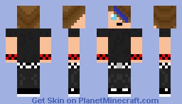 Scene Kid Minecraft Skin