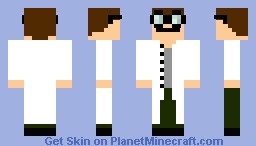 simple science Minecraft Skin