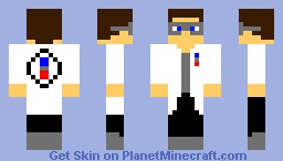 New magnetic Scientist Minecraft Skin