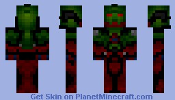 sci-fi alien Minecraft Skin
