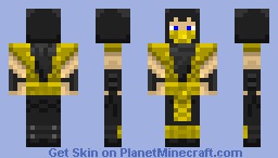 Scorpion Steve Minecraft Skin