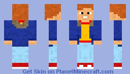 Scott Pilgrim (Cartoon) Minecraft Skin
