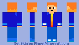 Scott Pilgrim (3D details) Minecraft Skin