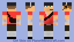 /Team Fortress 2\ RED Scout Minecraft Skin