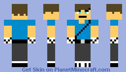 Scout without hat Minecraft Skin