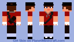 TF2 scout Minecraft Skin