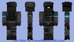 SCP: Foundation | Rapid Response Team (RRT) - Commando Minecraft Skin