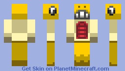 Scraggy Minecraft Skin