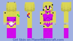 Fnia Scrap Bonnie-Senpai Minecraft Skin