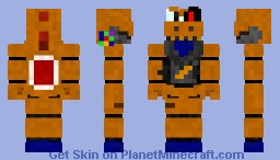 Scrappy Remastered - Five Nights At Yoshi's Minecraft Skin