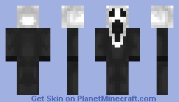 Scary Ghost (SCREAM) Minecraft Skin