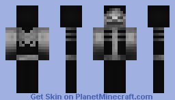 skellington creature Minecraft Skin