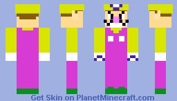 Wario Minecraft Skin
