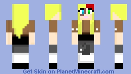 Héroe amable curiosa sentimental Minecraft Skin