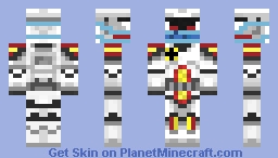 Biohazard trooper Minecraft Skin