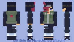 (naruto) costume shinobi Minecraft Skin
